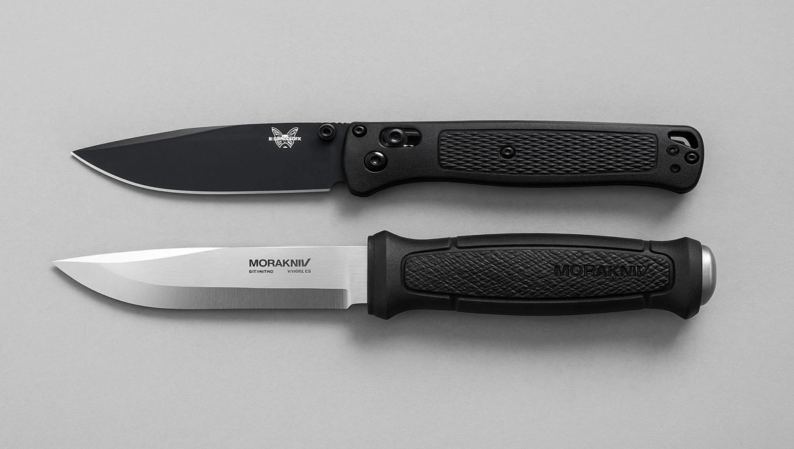 Benchmade Bugout проти Morakniv Garberg: мінімалізм проти надійності ...