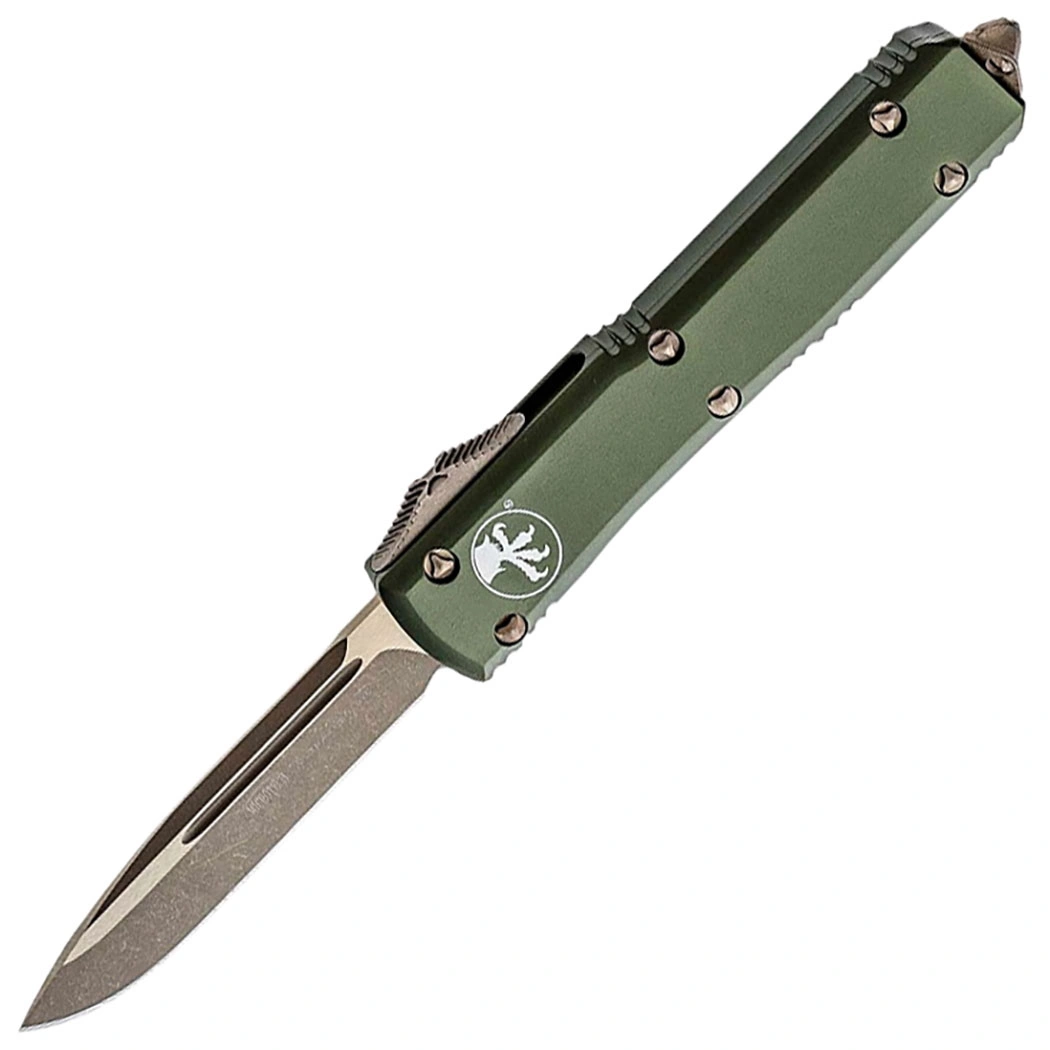 Нож Microtech Ultratech Drop Point Bronze Apocalyptic, OD green | X ...