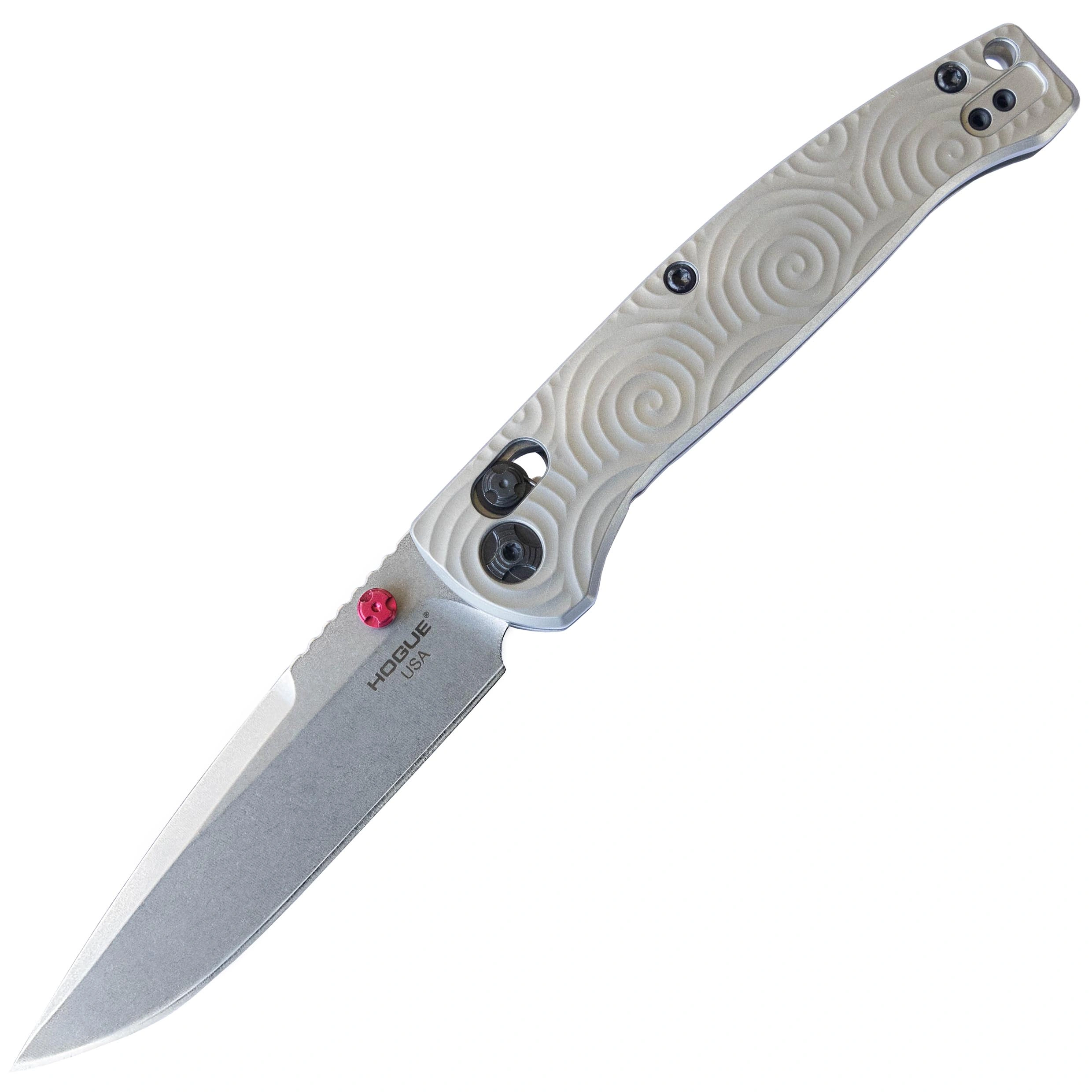 Нож Hogue Mysto Collector, MagnaCut SW Clip Point, Titanium