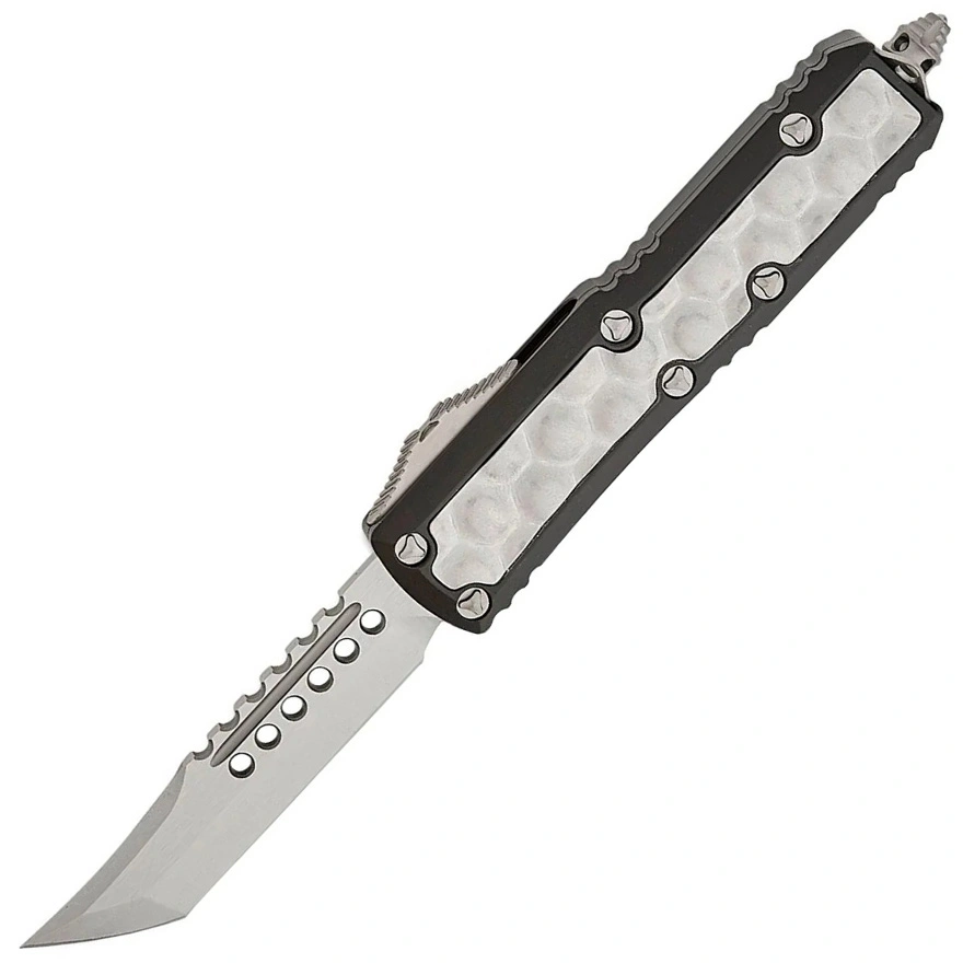 Нож Microtech Daytona Hellhound Stonewash Brute Inlay Signature Series