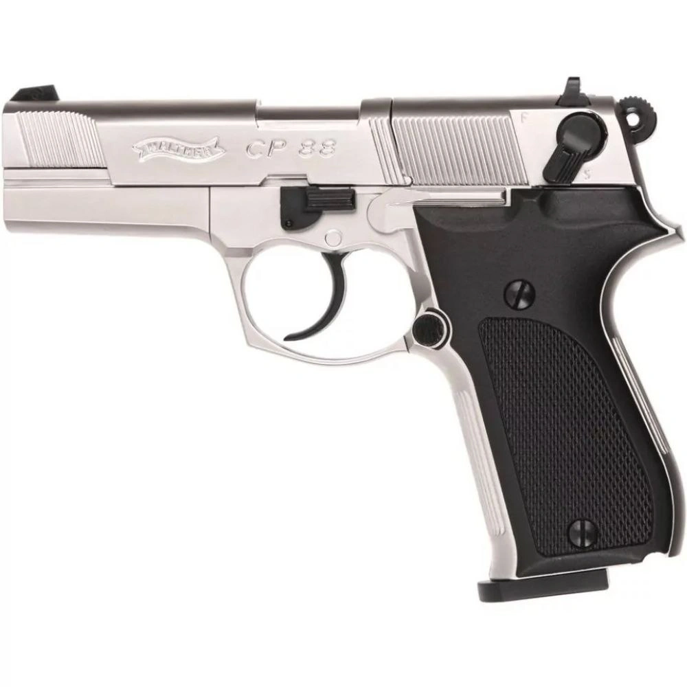 Пневматический пистолет Umarex Walther CP88 nickel кал.4,5мм